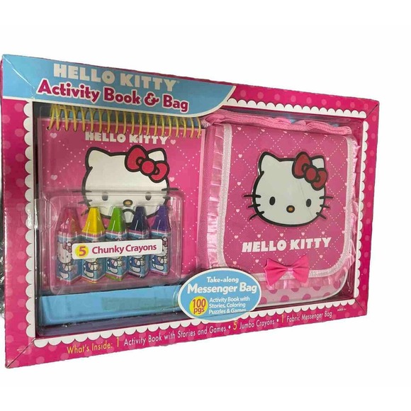 Sanrio | Toys | New Sanrio Hello Kitty Set Of Activity Book Coloring ...